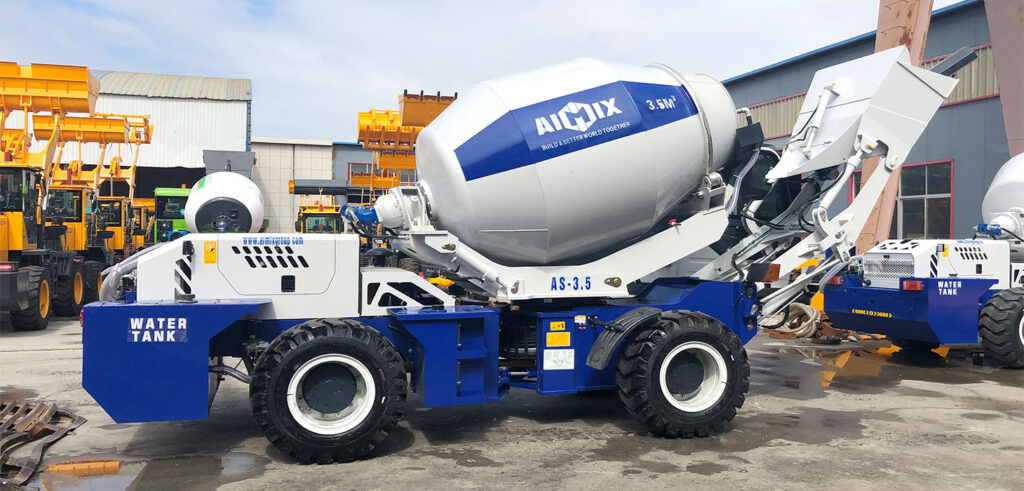 3.5m3 Self Loading Machine Packed and Shipped to Malaysia